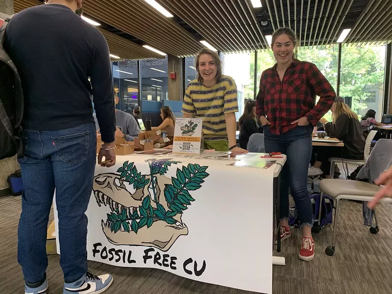 As CU Hosts Global Climate Change Summit, Students Call for Divestment | Westword