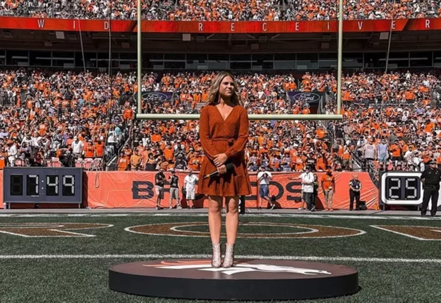 Denver Broncos’s Opens Doors for “National Anthem” go-to girl Kayla ...