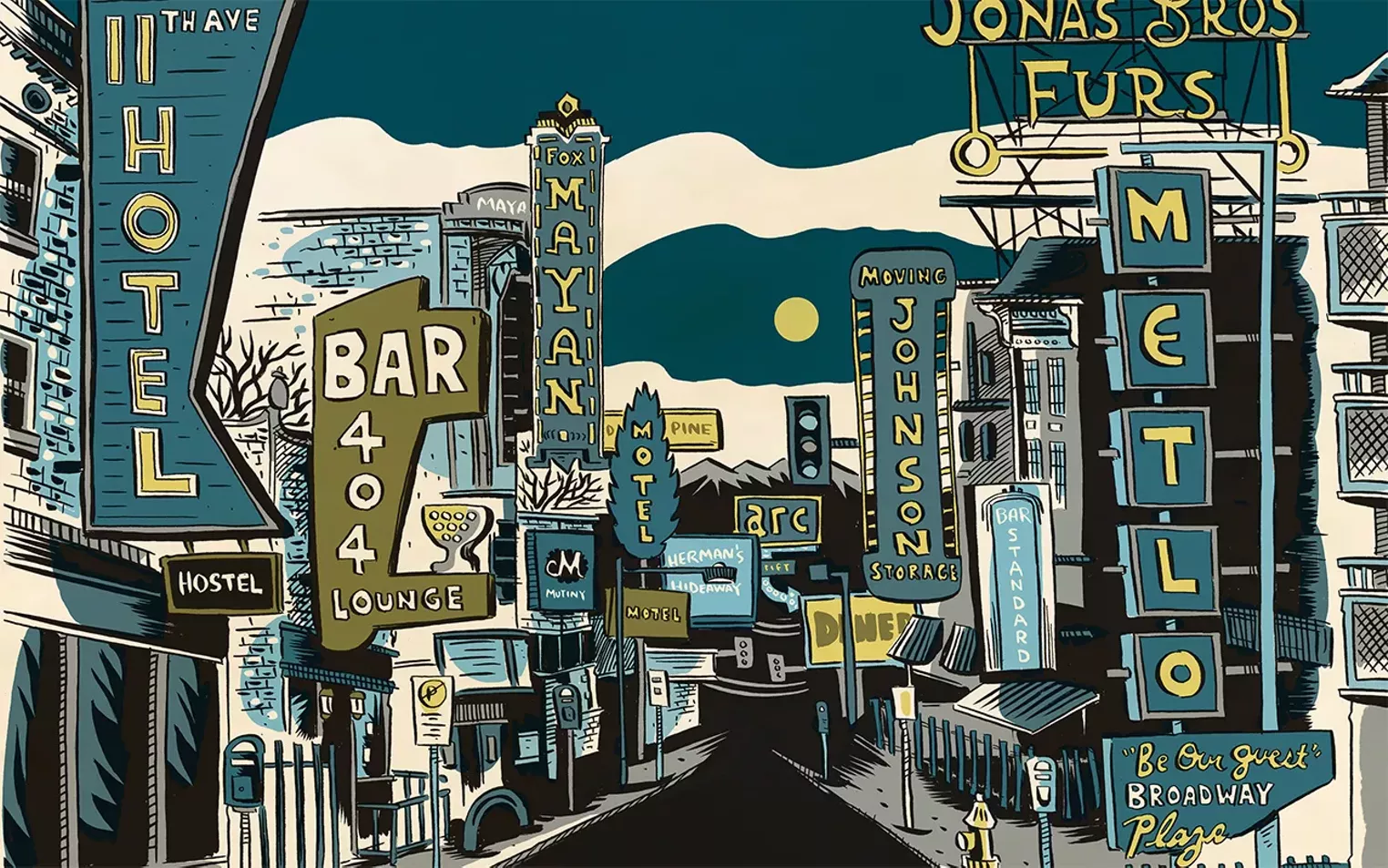 On Broadway: A Cartoonist Takes a New Look at Denver's Oldest Street ...