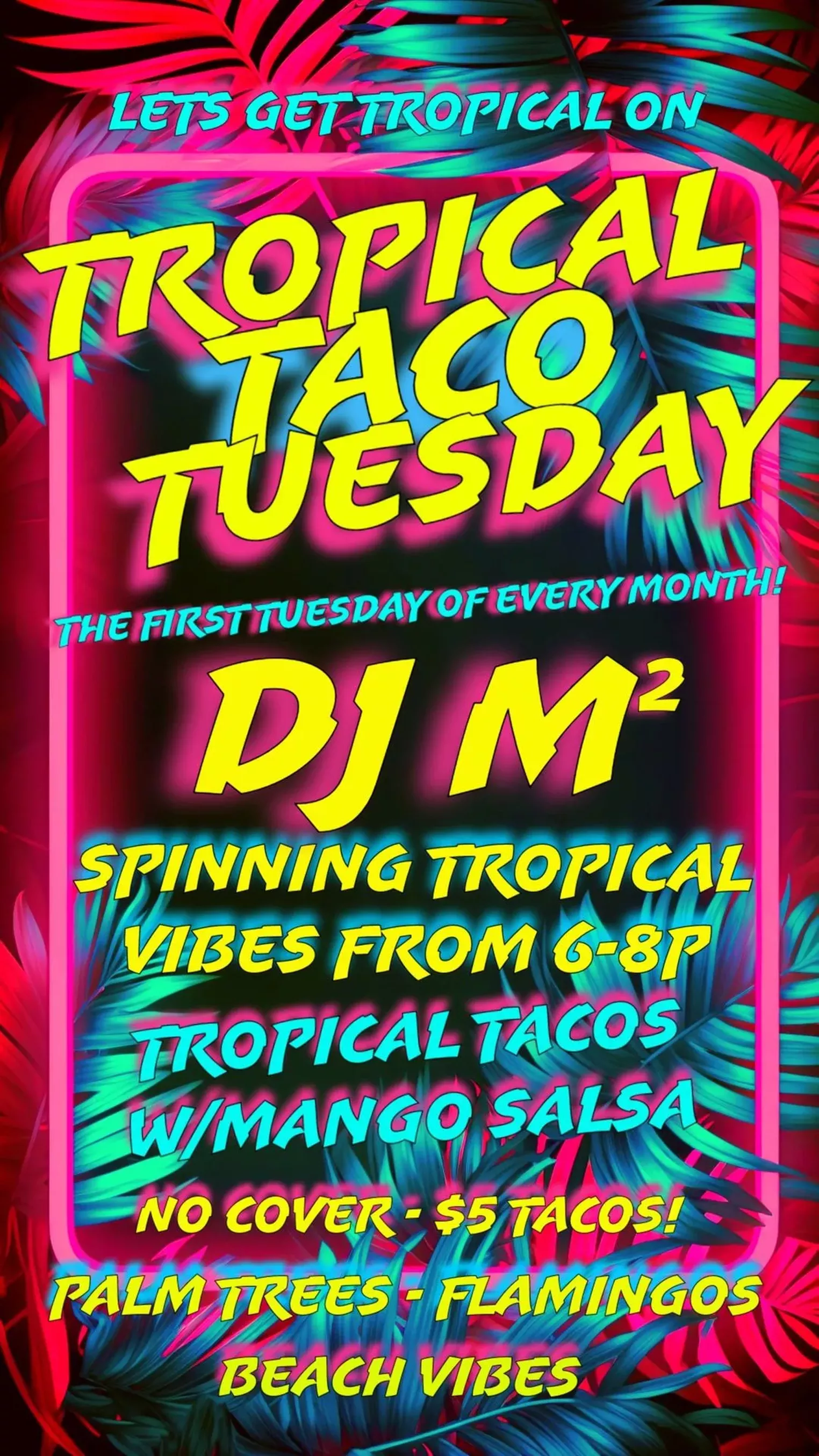 Tropical Taco Tuesday with Marcus of the Mountain | The Woodcellar Bar ...
